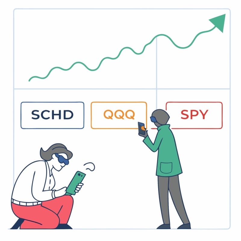 SCHD vs. QQQ vs. SPY – 미국 ETF 최강자는 누구?